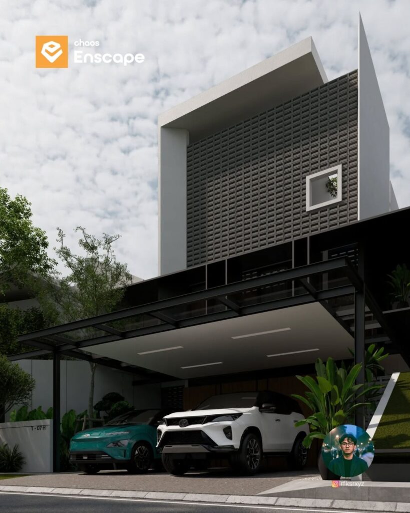 Enscape (Landscape Design) - Blue Pillar